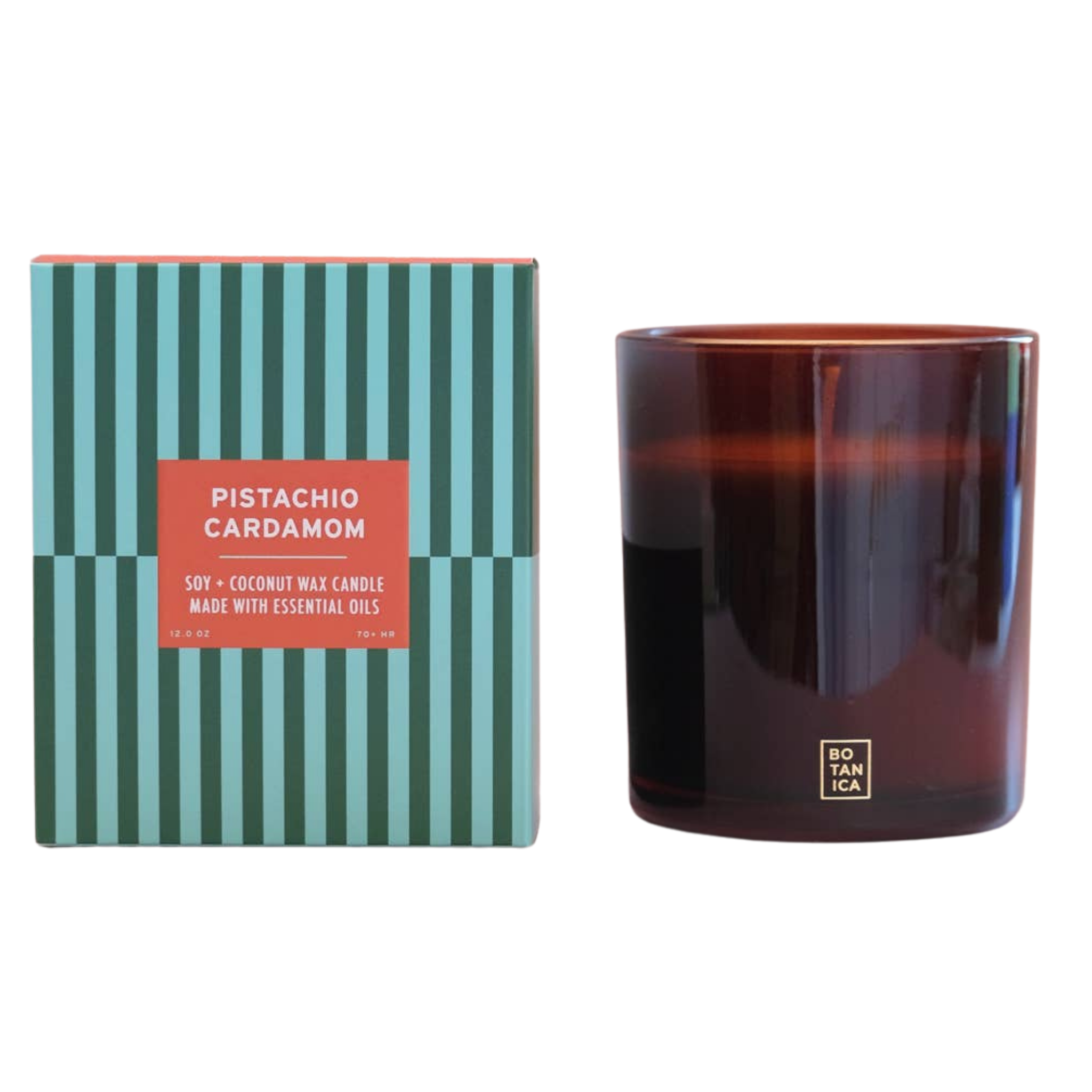 Botanica - Pistachio + Cardamom Candle – Pop Up Home