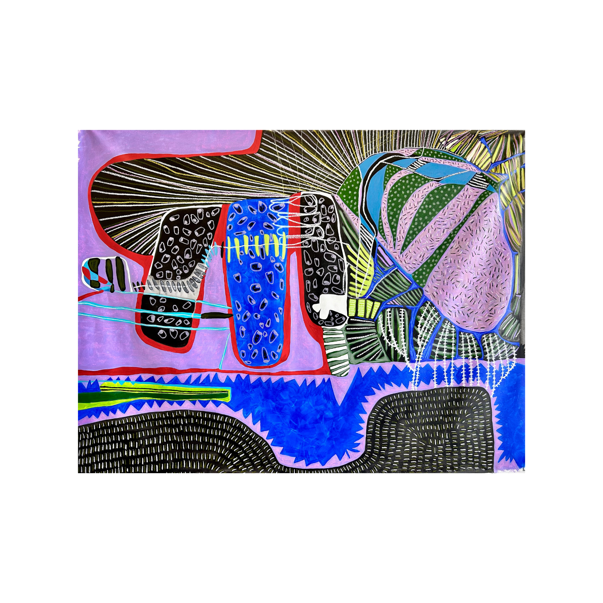 'Geoglyph 10.16' by K'era Morgan – Pop Up Home