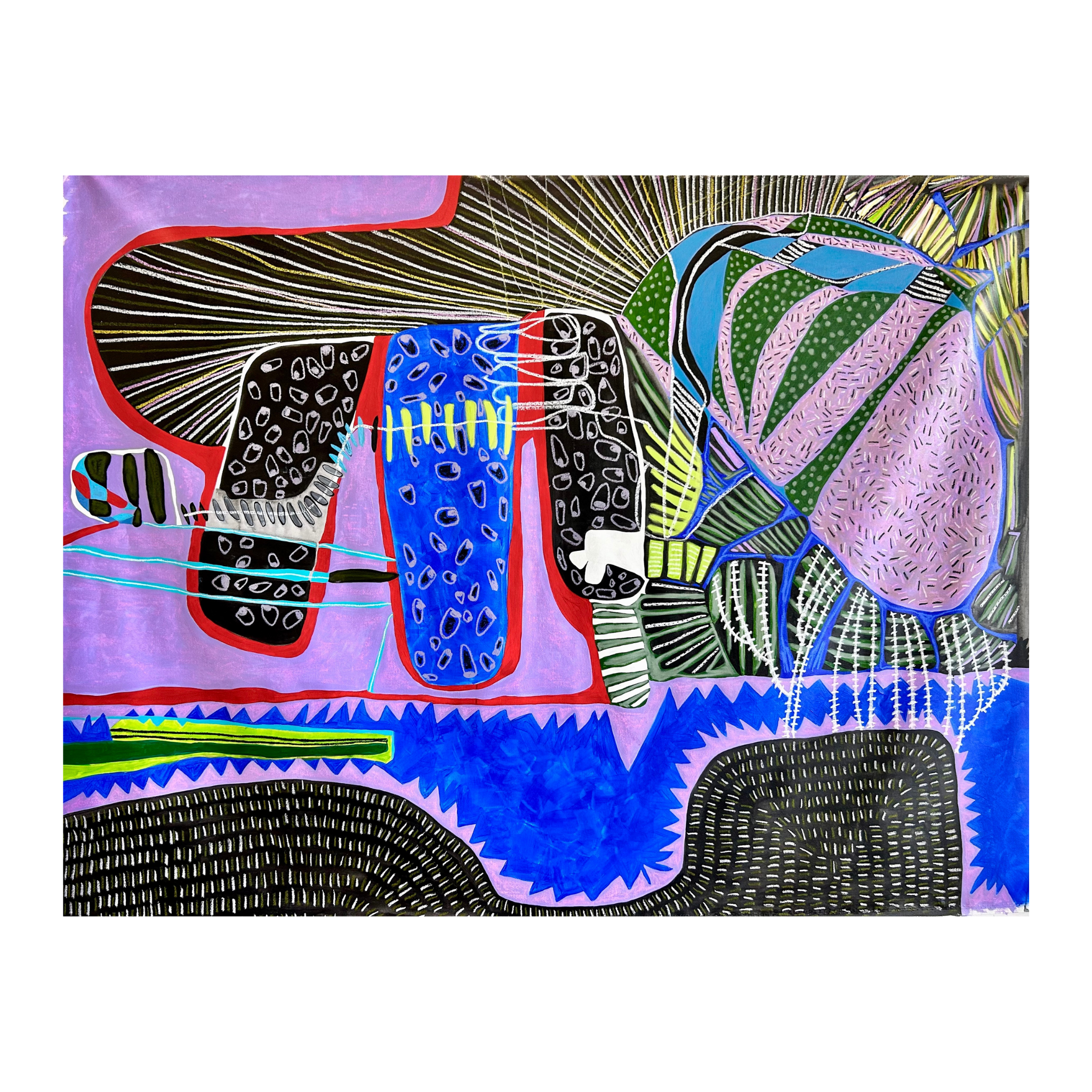 'Geoglyph 10.16' by K'era Morgan – Pop Up Home