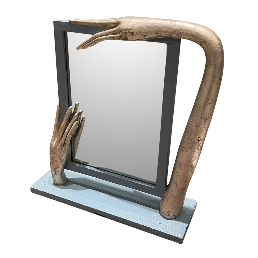 Hand Motif Vanity Mirror – Pop Up Home